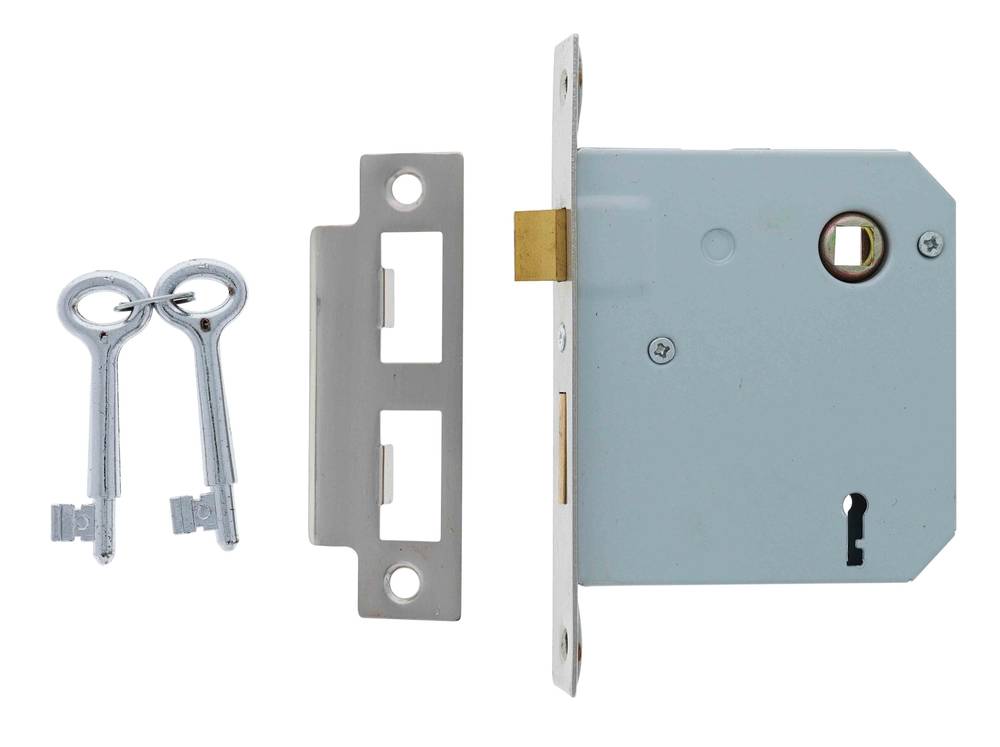 Lenlok 1309 Mortice Lock, 60mm backset, Keyed Alike G key, Boxed, Stai ...