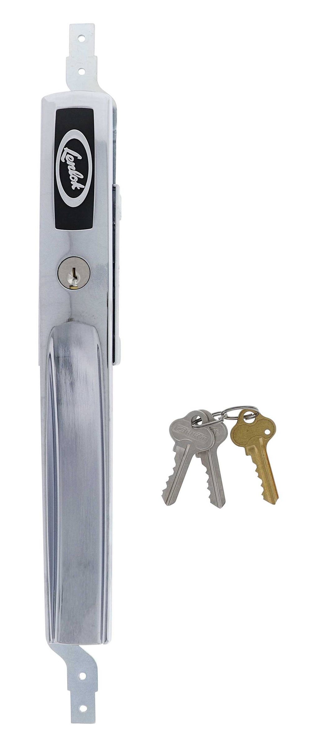 Lenlok 4369 Long Single Grip Face Roller Door Lock, 4 pin, C4 Keyed to ...